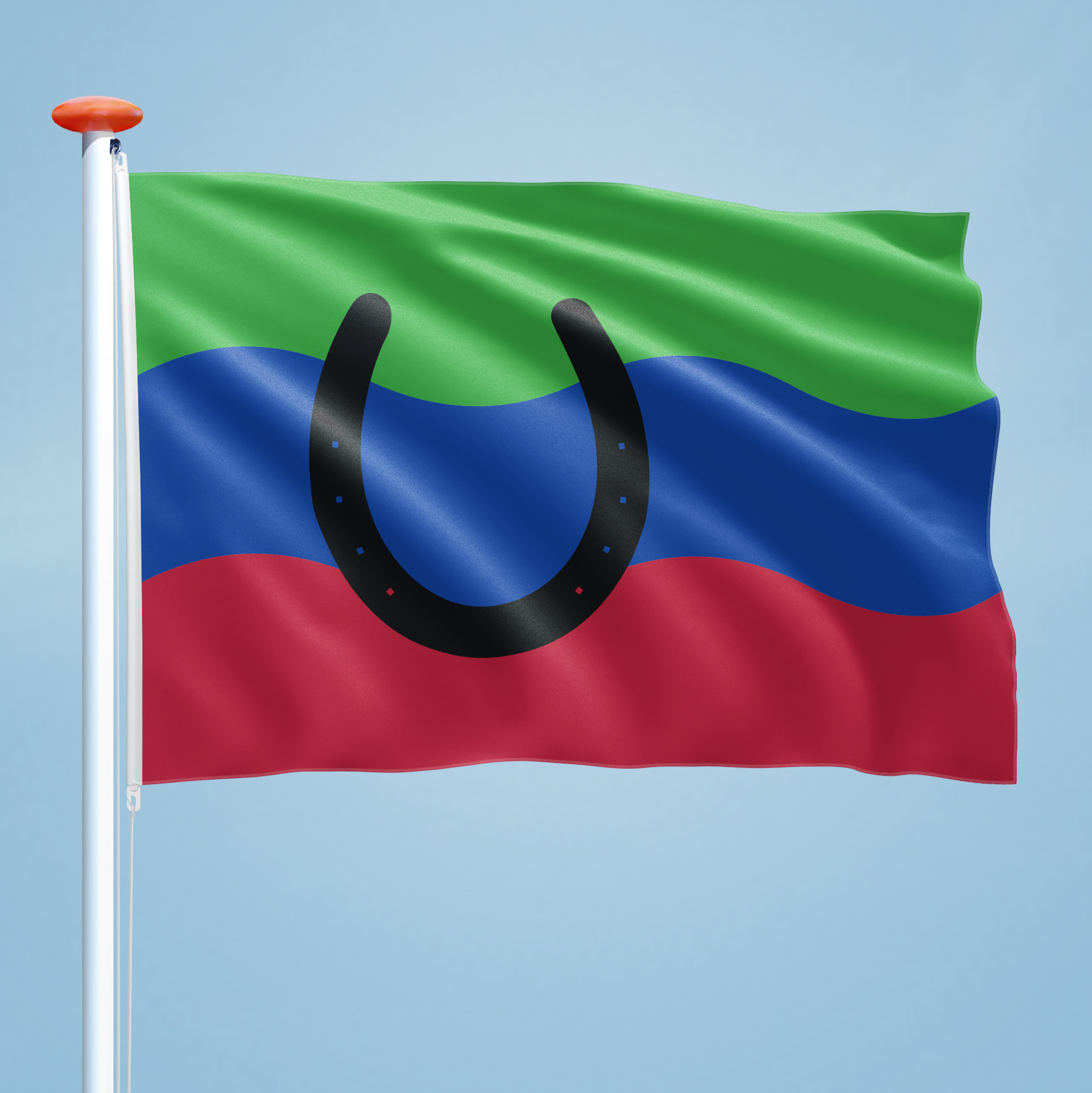 Vlag De Hoef | Stuntvlaggen
